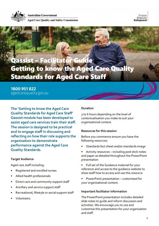 Aged Care Standards